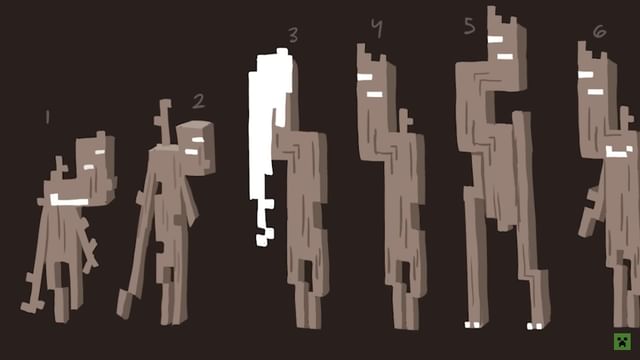 Minecraft reveals the Creaking’s concept art, design, and gameplay ideas