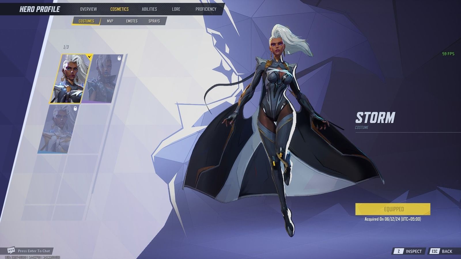 Storm skin: All Marvel Rivals Storm skins: tier list and prices