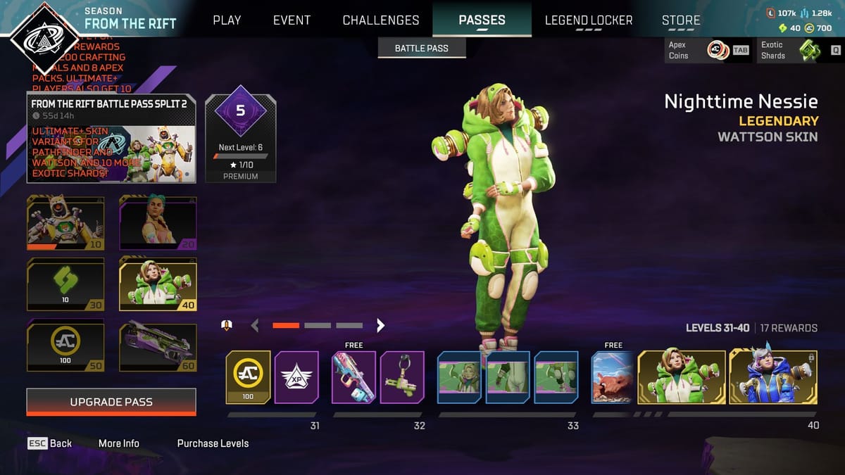 Apex Legends Season 23 Split 2 Battle Pass: All tiers and rewards