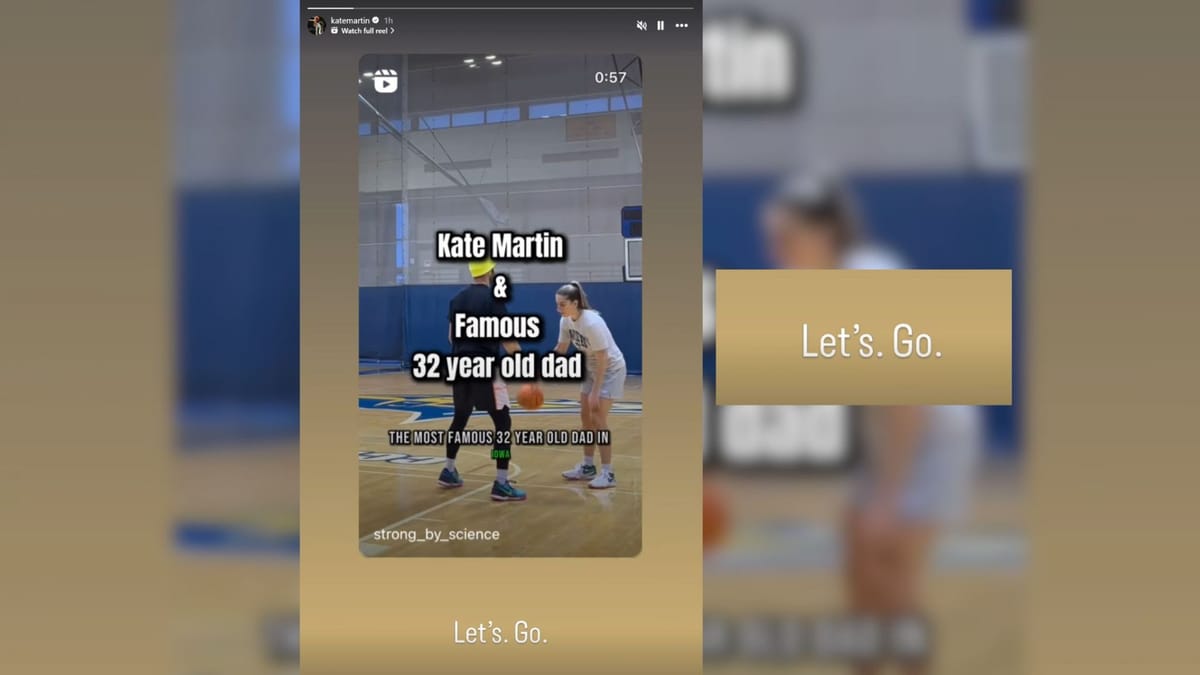 Kate Martin shares 2-word reaction on intense offseason training with ...