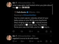 Grace Van Dien and FaZe Clan's drama at The Streamer Awards 2024 explained