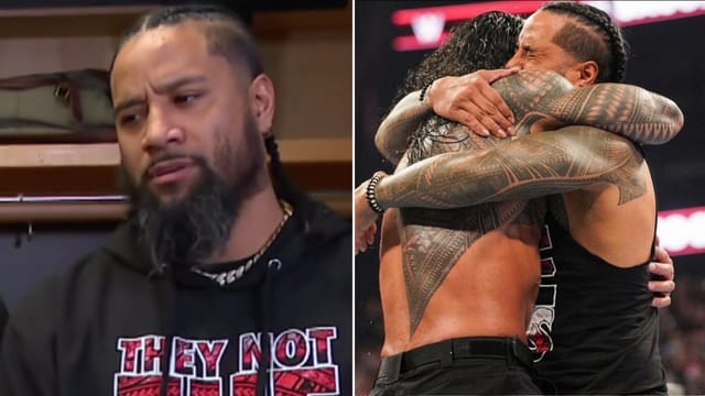 Jimmy Uso shares backstage photo after suffering brutal injury at WWE ...