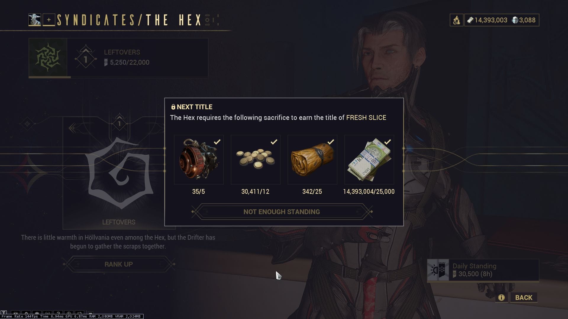 Warframe 1999: How to start The Hex Finale