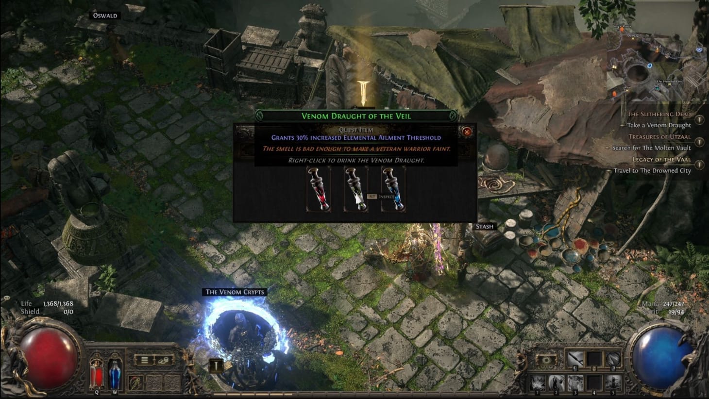 Path of Exile 2 - The Slithering Dead quest guide and rewards (Venom ...