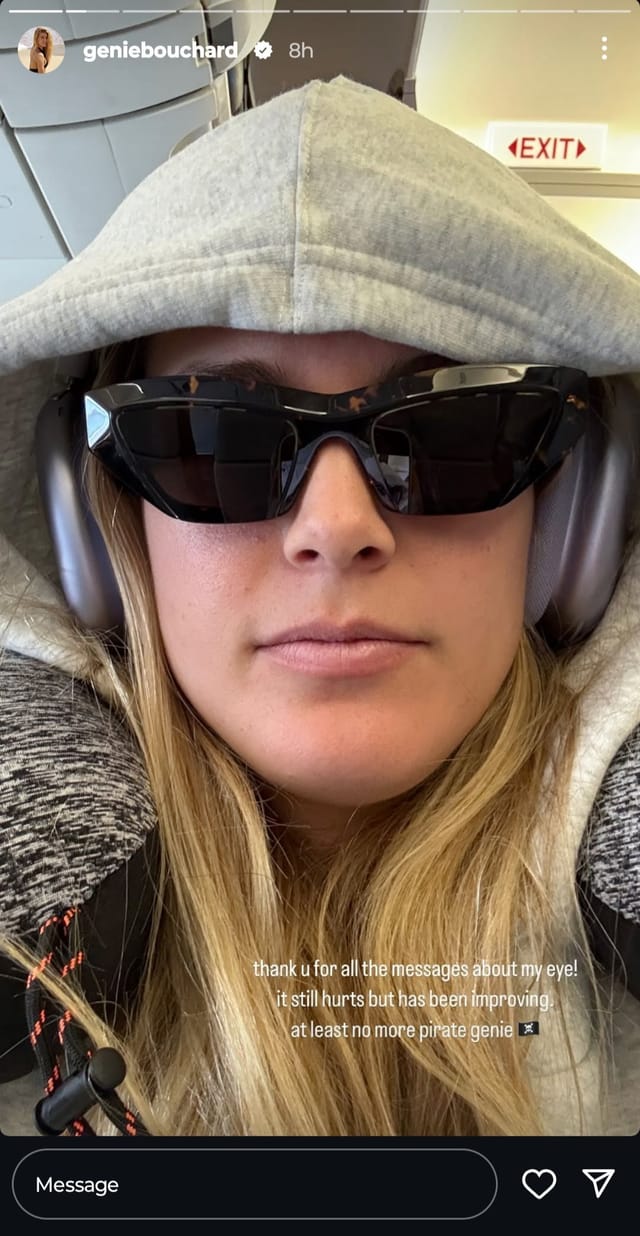 In Pictures: Eugenie Bouchard shares inside look of her time in the ...