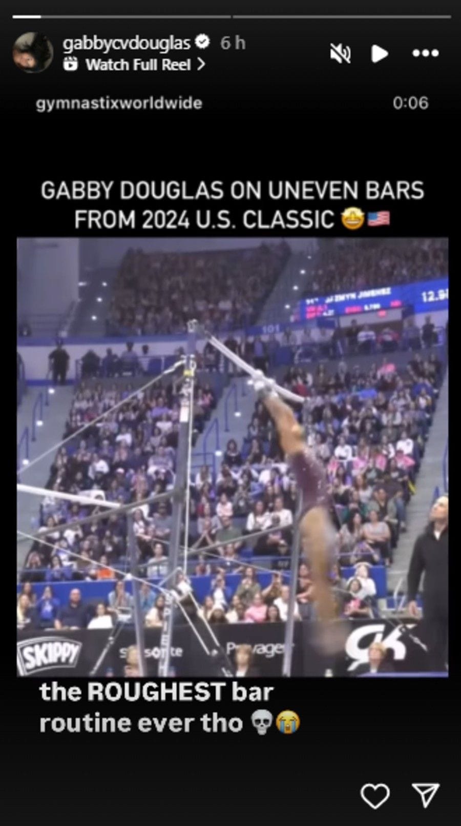 "Roughest bar routine ever" - Gabby Douglas gives an honest opinion on ...