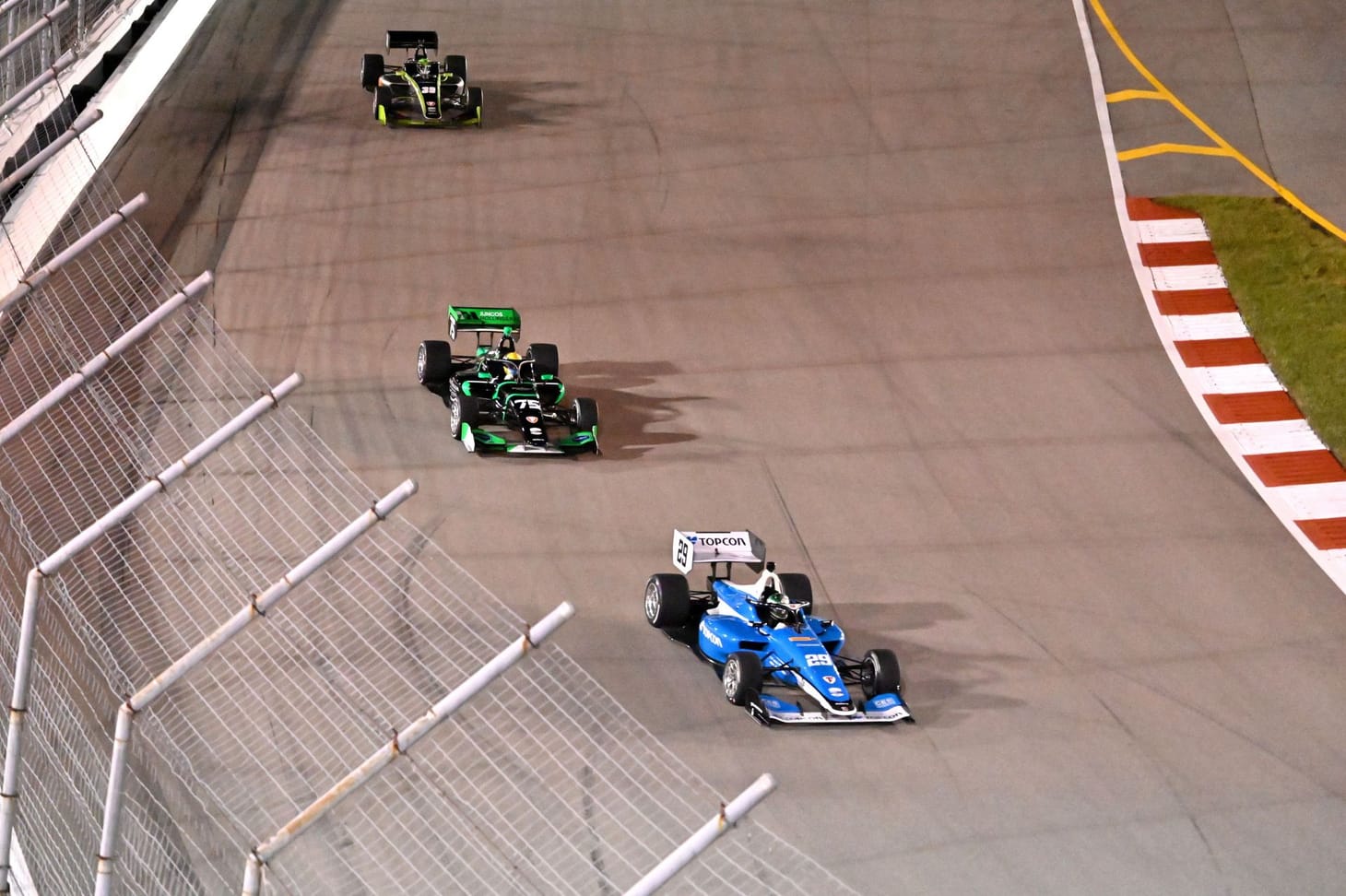 Which teams in the 2025 Indy NXT Series Schedule?