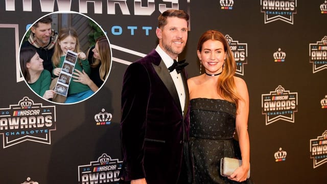 Denny Hamlin and his fiance Jordan reveal expecting a third child as ...