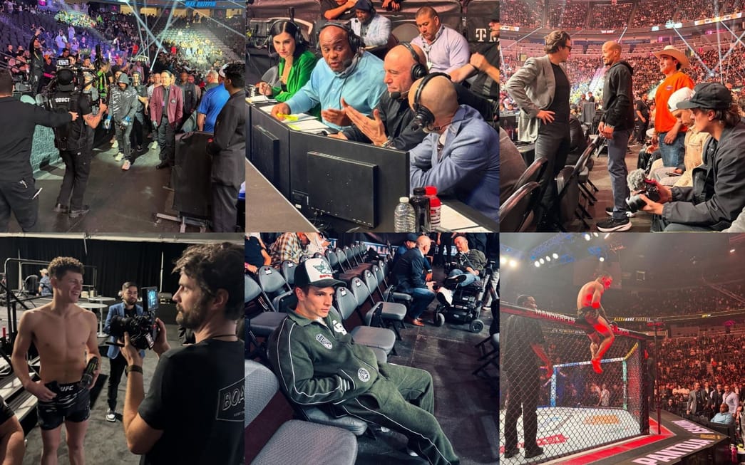 Photos: Theo Von shares behind-the-scenes snaps from UFC 310