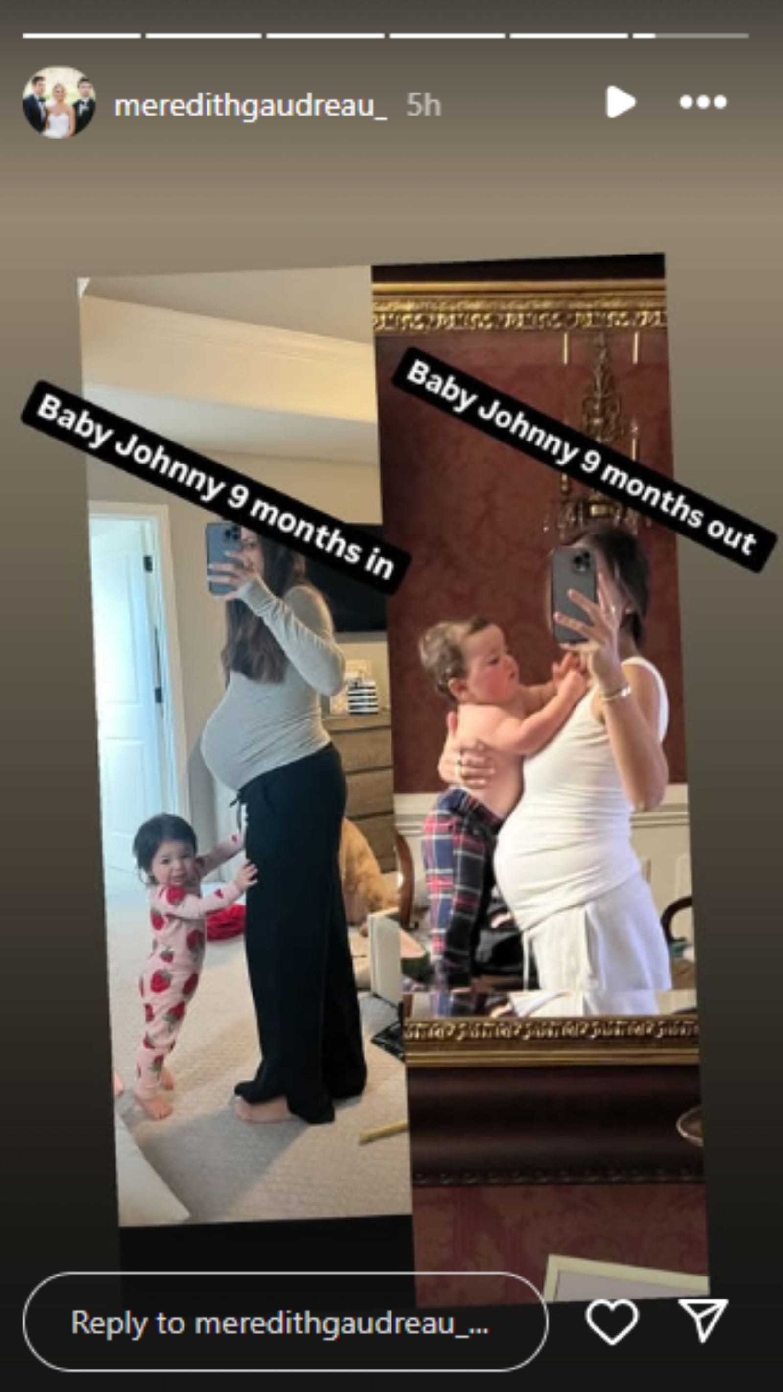 Johnny Gaudreau's widow Meredith shares photo of baby bump as she ...