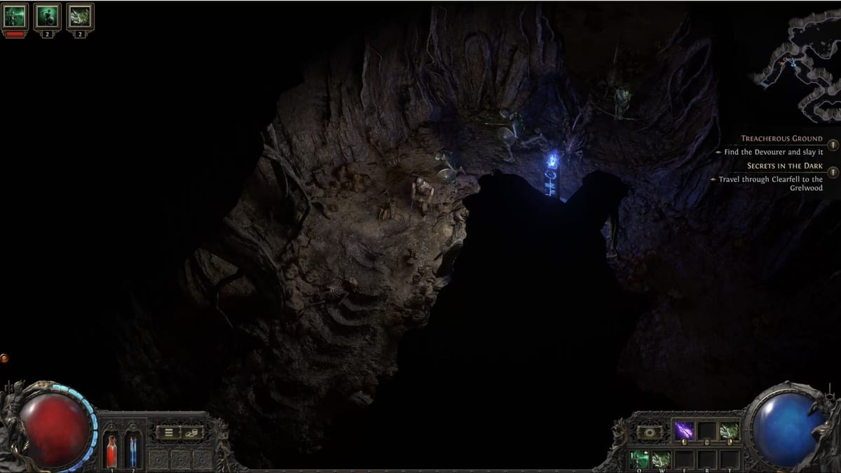 Path of Exile 2 Treacherous Ground quest guide (slay the Devourer)