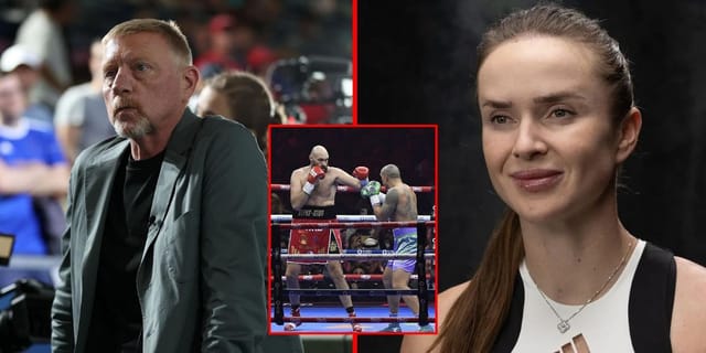 Boris Becker & Elina Svitolina share their feelings on Oleksandr Usyk's controversial win over ...