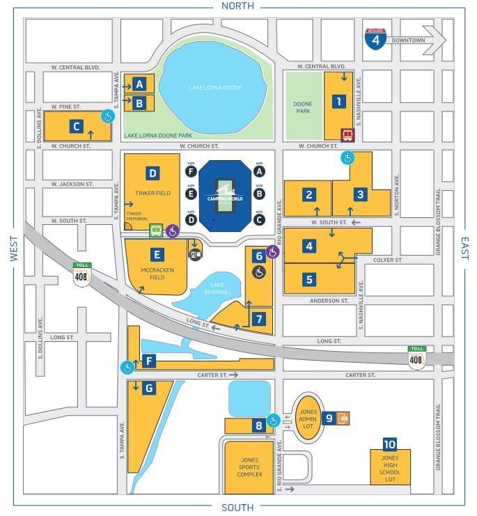 Citrus Bowl Stadium, Location, Capacity, Seating Chart and more