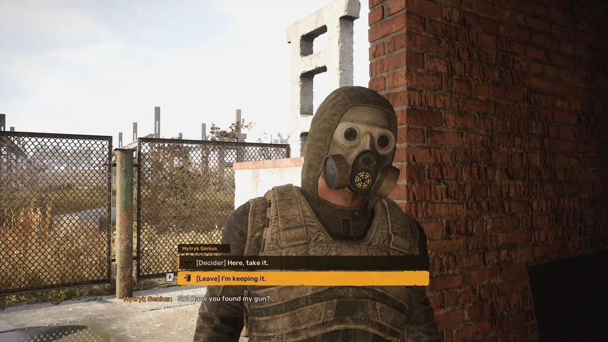 Decider assault rifle: How to get the Decider assault rifle in Stalker 2