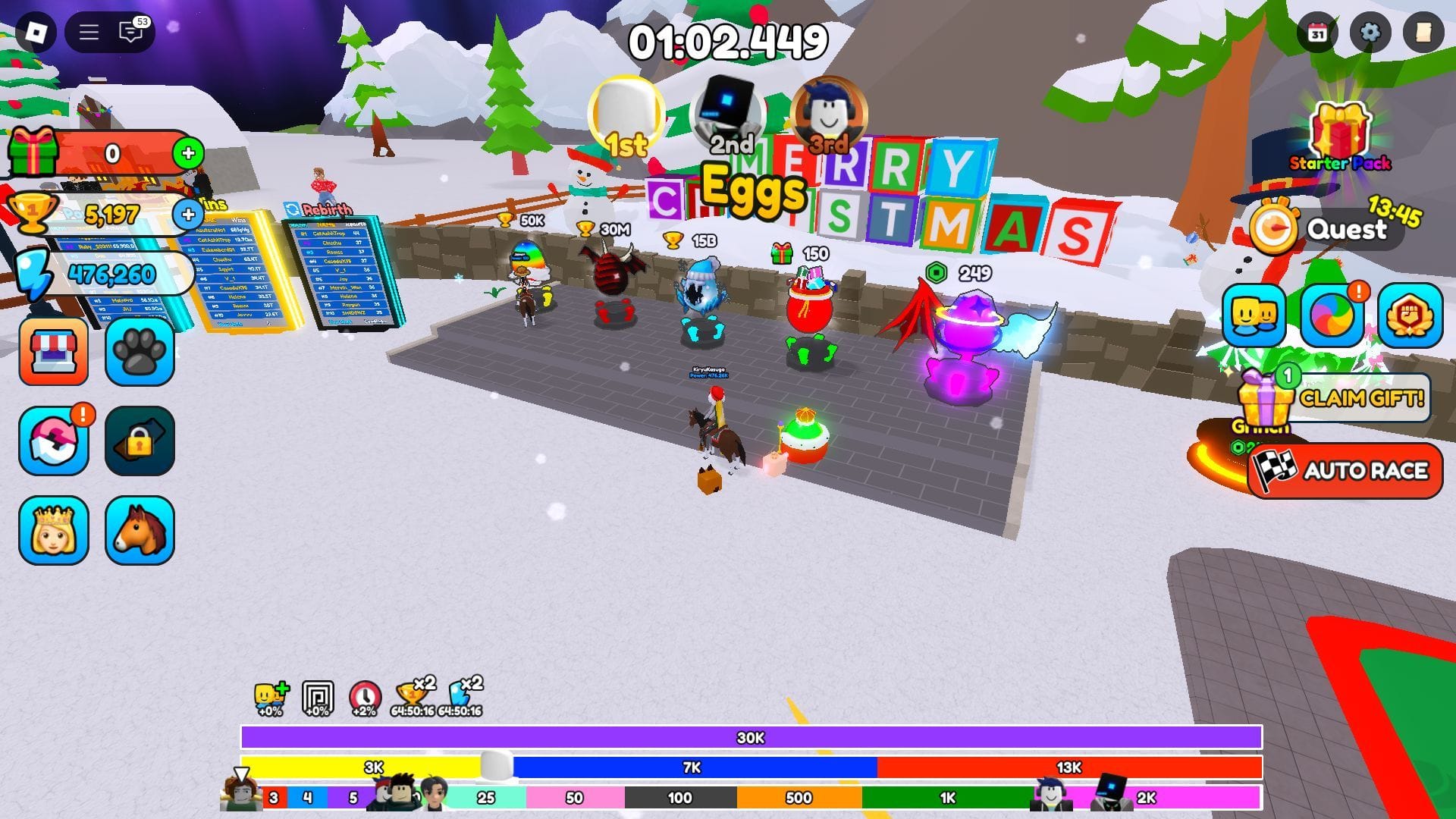 Horse Race Christmas World guide