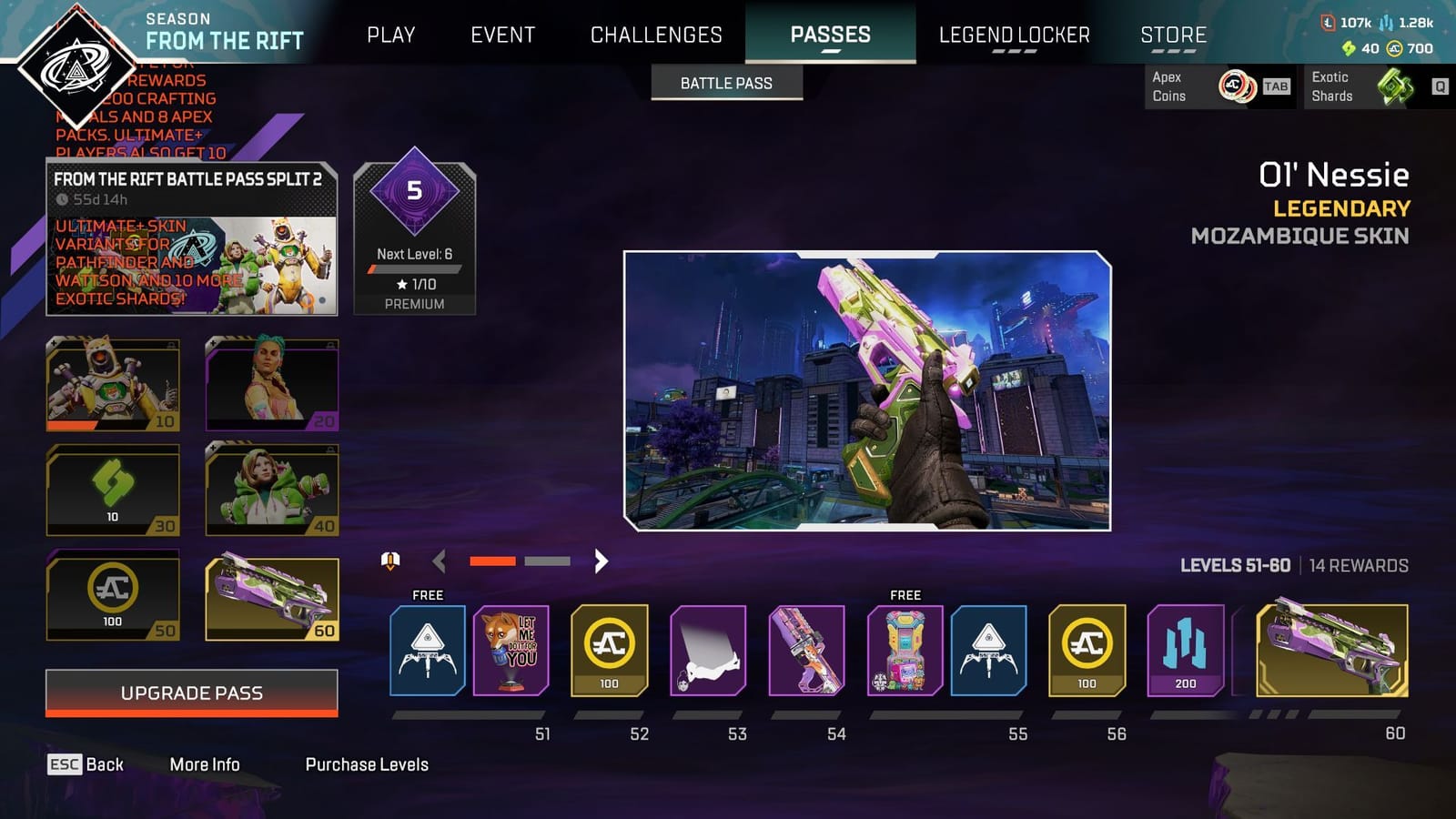 Apex Legends Season 23 Split 2 Battle Pass: All tiers and rewards