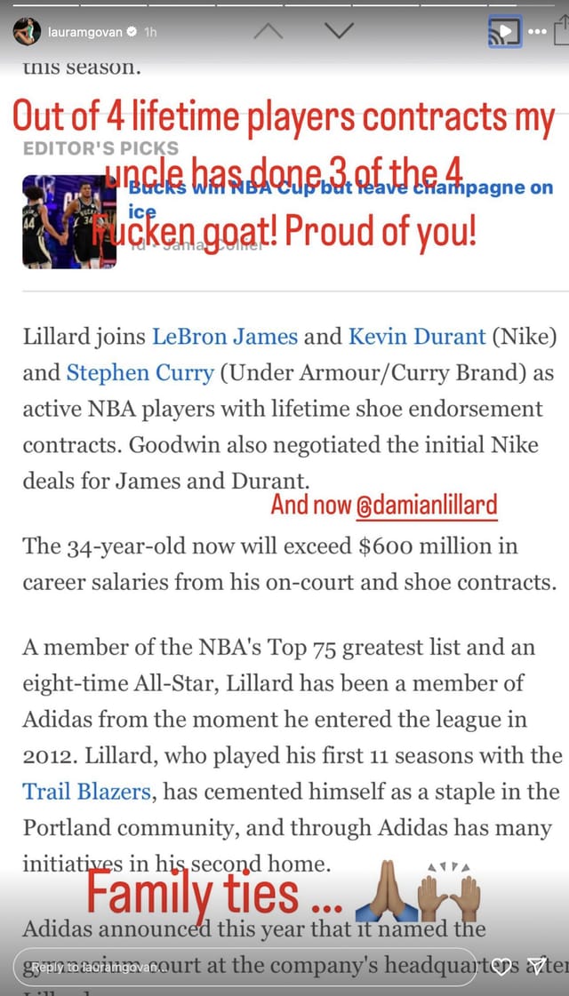 Gilbert Arenas' ex-Laura Govan gloats about her 'uncle' negotiating LeBron James, Kevin Durant ...