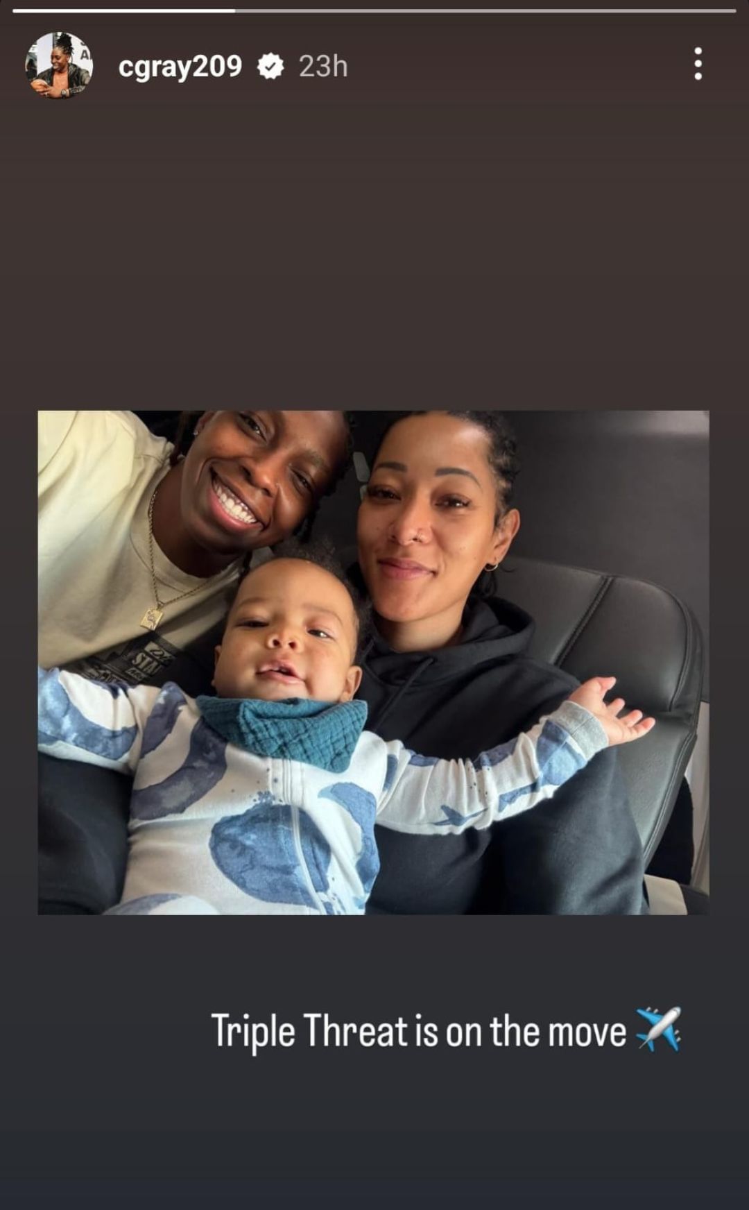 Chelsea Gray and wife Tipesa Moorer share adorable photo with 10-month ...