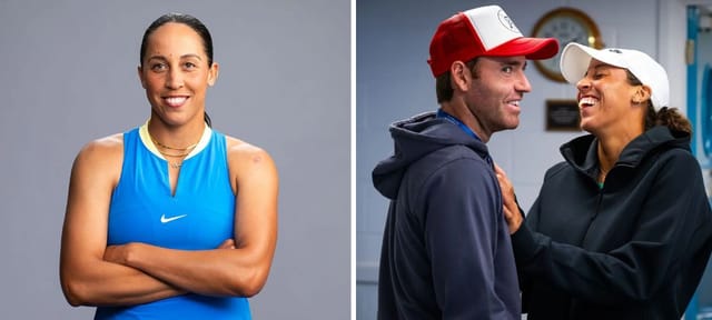 In Pictures: Madison Keys and husband Bjorn Fratangelo embrace the ...