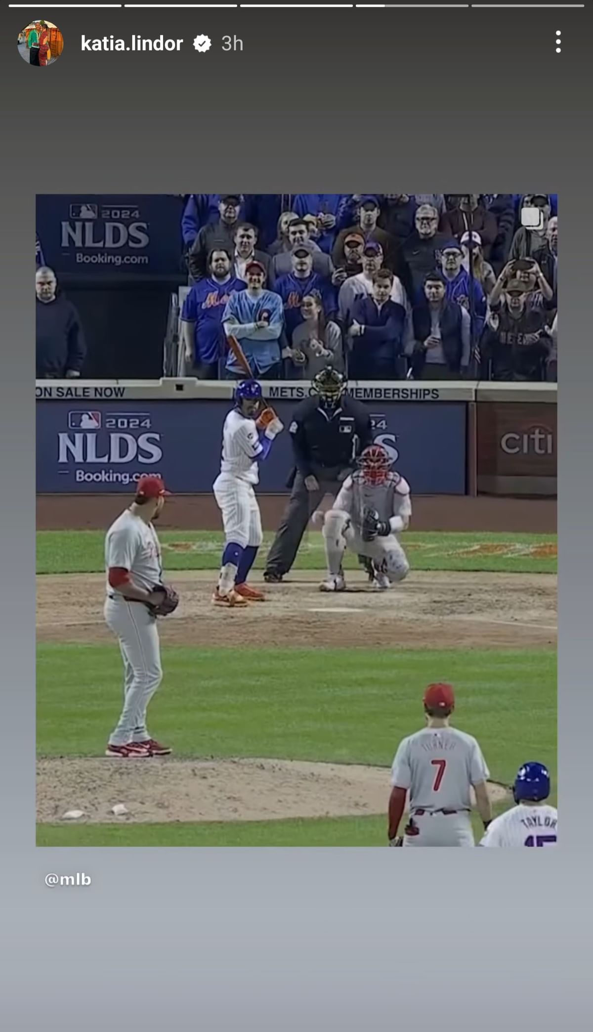 Francisco Lindor's wife Katia looks back at Mets star's iconic grand ...