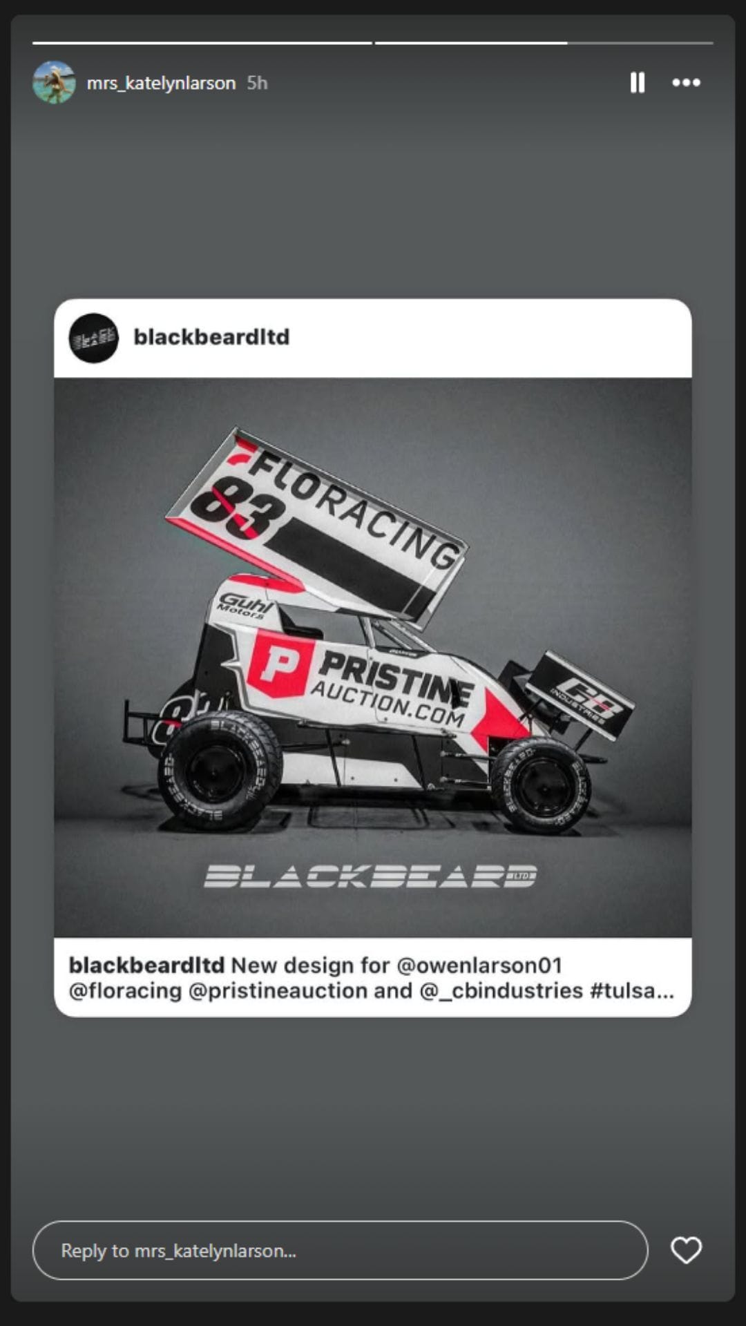 Millionaire Kyle Larson's wife Katelyn promotes son Owen's Tulsa ...