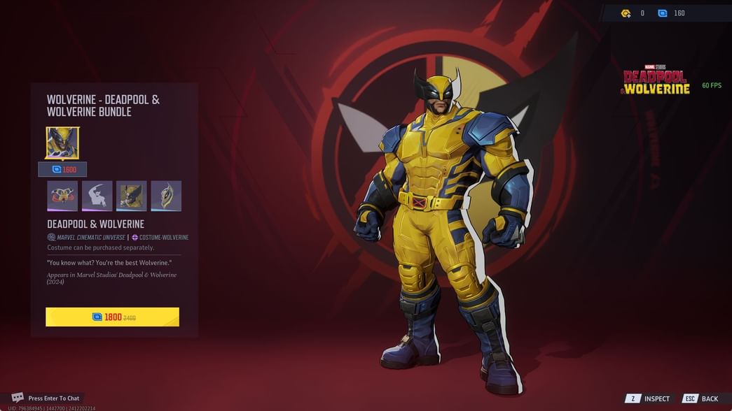 How to unlock Deadpool & Wolverine skin in Marvel Rivals