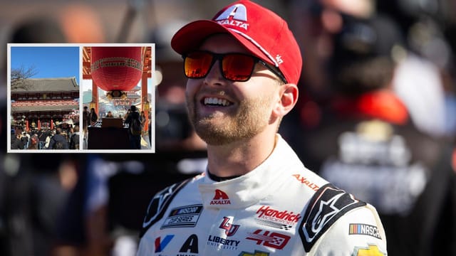 In Photos: William Byron takes fans inside his offseason escape to the ...