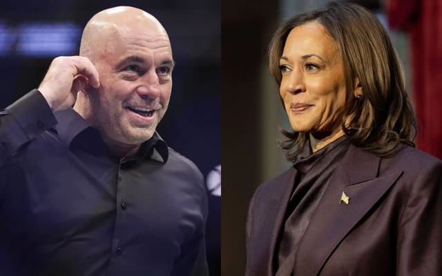 "That should be illegal" - Joe Rogan questions validity of Kamala ...