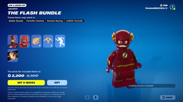 How to get The Flash skin in Fortnite
