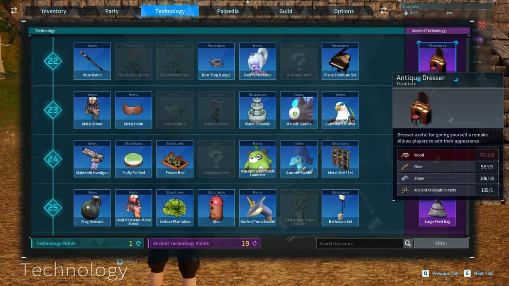 How to customize your Palworld character
