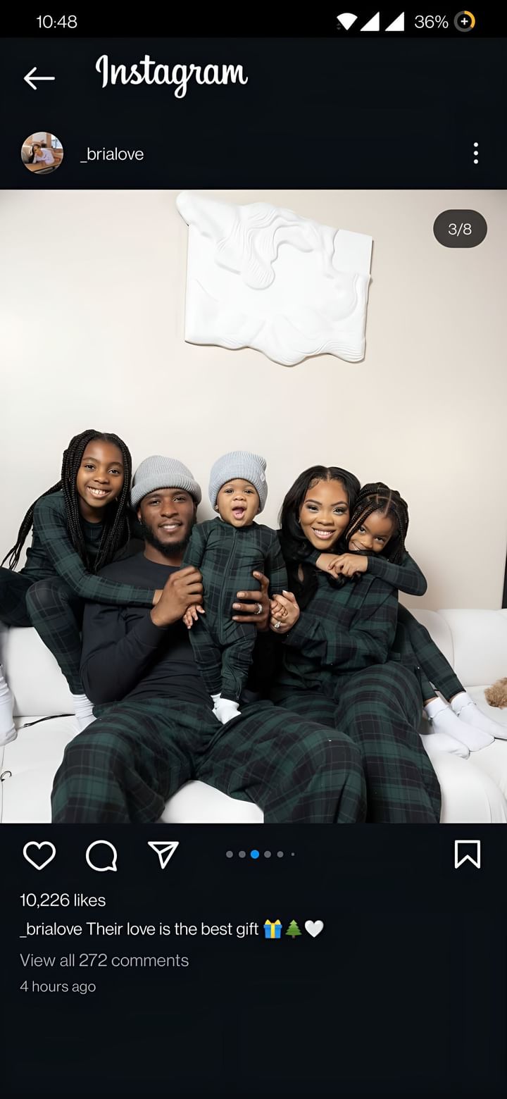 In Photos: Tim Anderson, wife Bria & kids serve festive vibes in ...