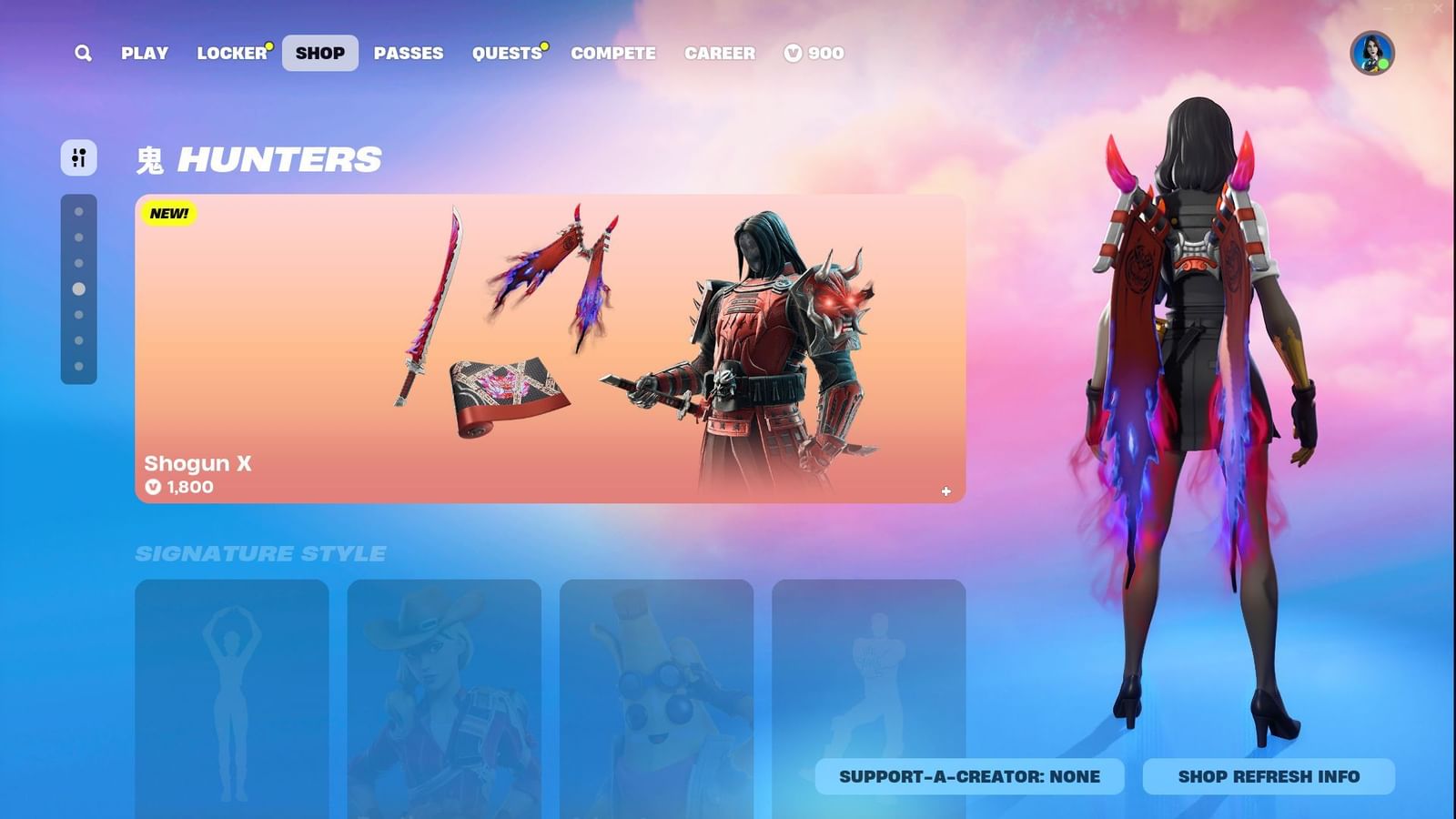 How to get the Shogun X skin in Fortnite