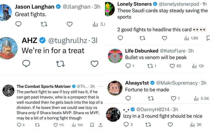 UFC: “Fortune to be made," “We’re in for a treat” - Fans react to Dana ...