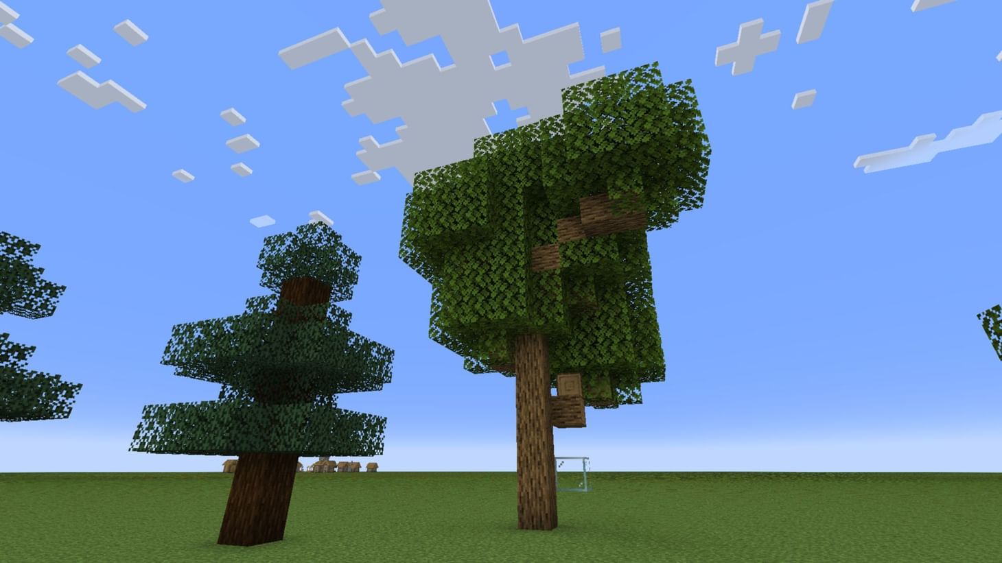 How to grow big trees in Minecraft