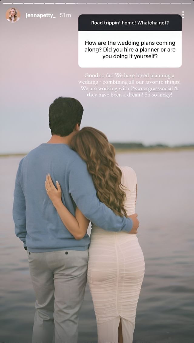 Harrison Burton’s fiancé Jenna Petty reveals wedding date, shares details on plans