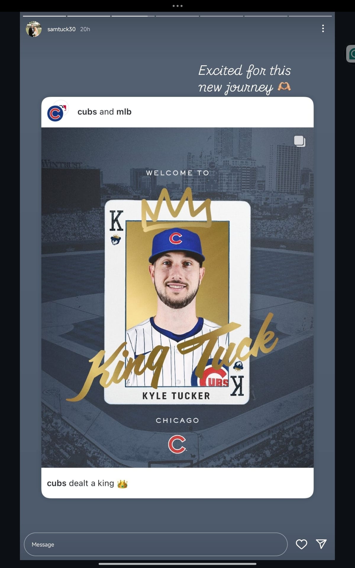 Kyle Tucker's wife Samantha shares thoughts after Houston Astros trade ...