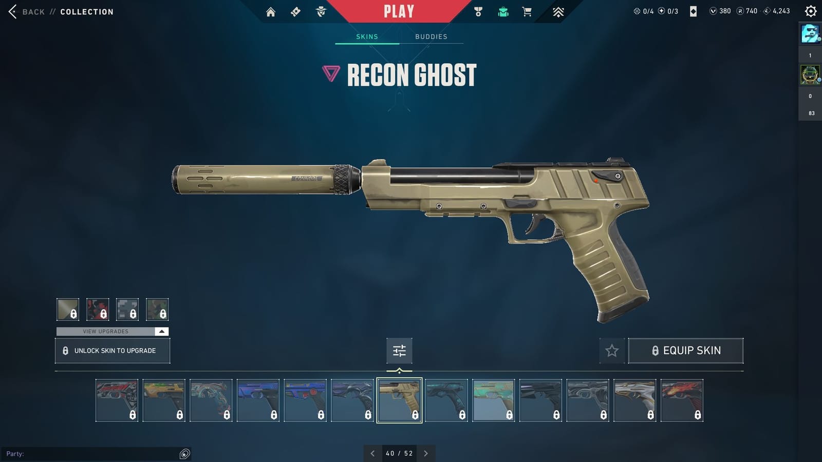 7 best Ghost skins for Valorant in 2024