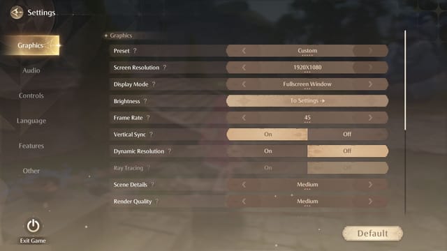 Infinity Nikki settings you need to change before playing