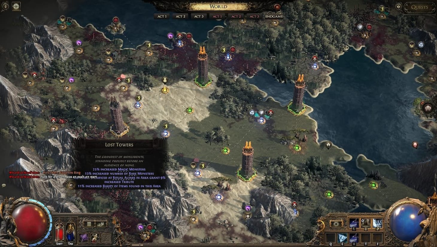 Path of Exile 2: What are Lost Towers in the Atlas?