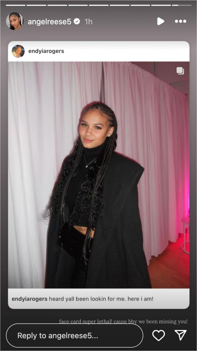 Angel Reese shows love to bestie and former Texas A&M player's latest ...