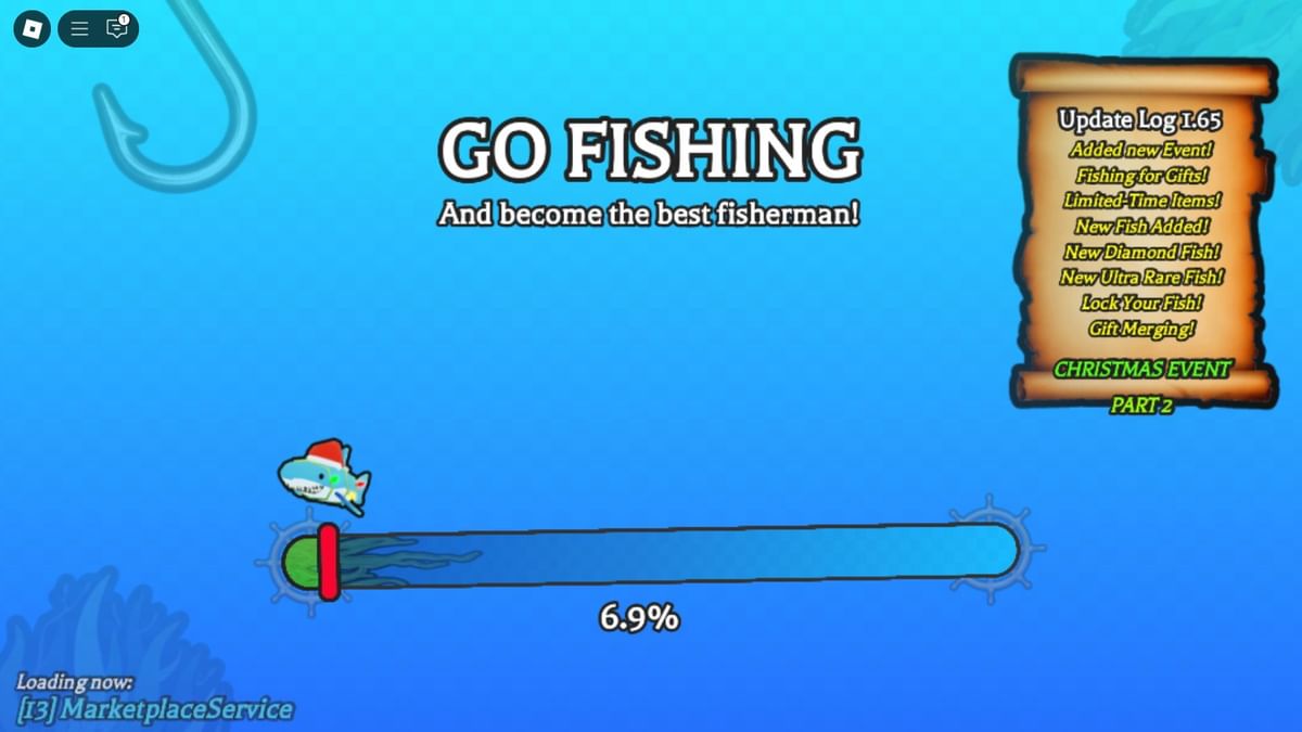 Go Fishing update 1.65 patch notes