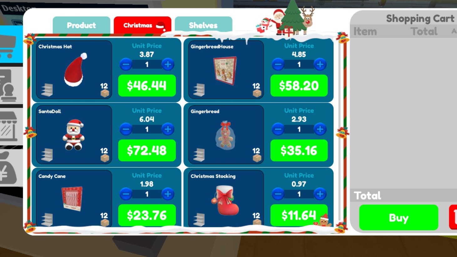 Supermarket Simulator codes (January 2025)