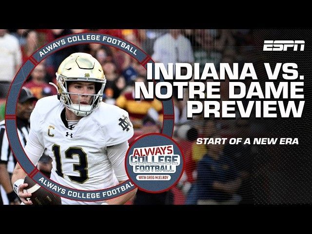 What radio station is the Indiana vs. Notre Dame game on today? Details on CFP football game ...