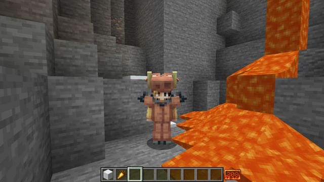 How to add a temperature system in Minecraft