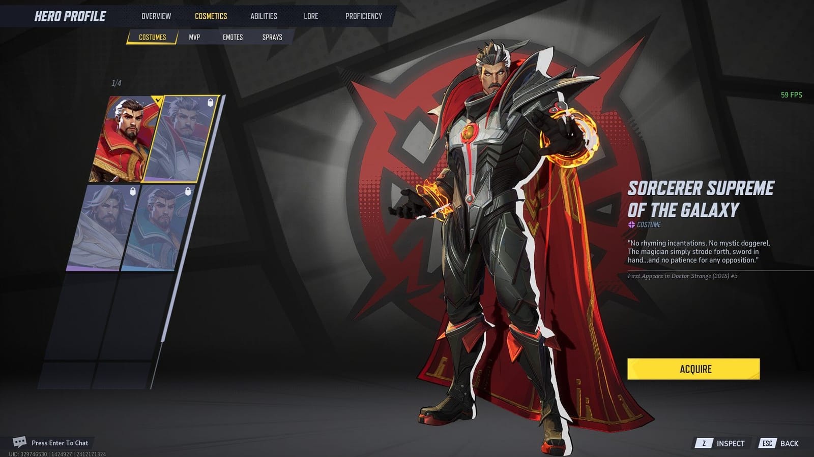 Dr. Strange skin: All Marvel Rivals Dr. Strange skins: Tier list and prices