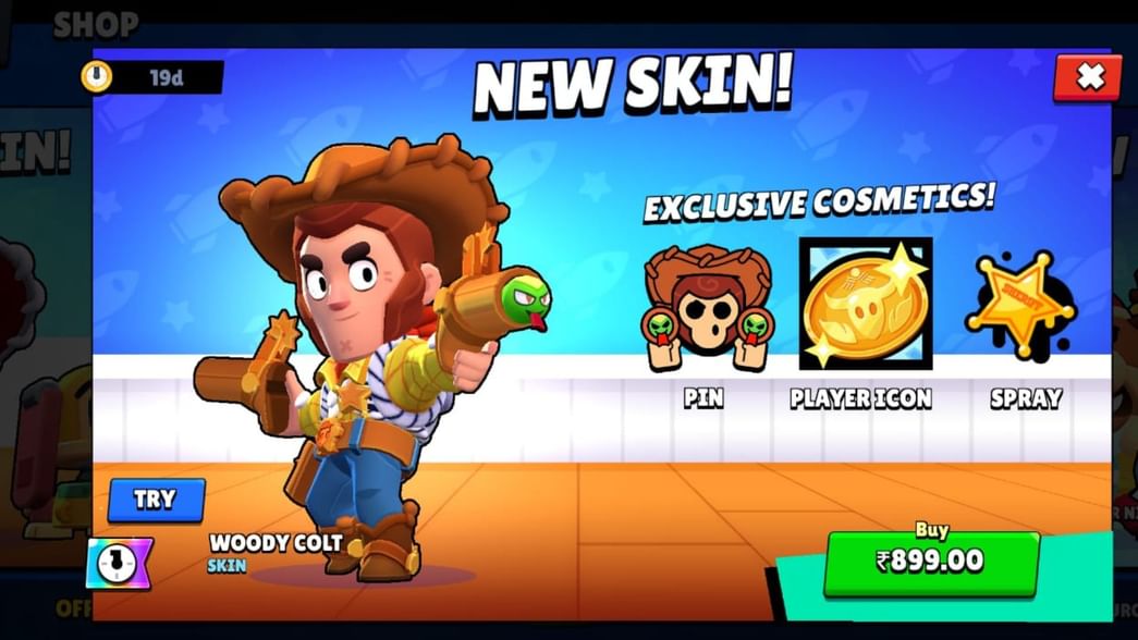 Brawl Stars Woody Colt skin: Cost, design, and more