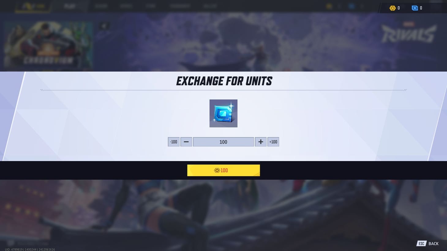 Every Marvel Rivals currency explained: Lattice, Units, and more