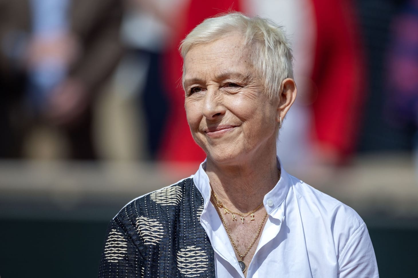 In Pictures: Martina Navratilova's wife Julia Lemigova turns heads in ...