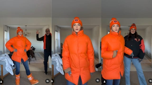 Jake Browning's fiancée Stephanie Niles shows off Bengals-themed outfit ...