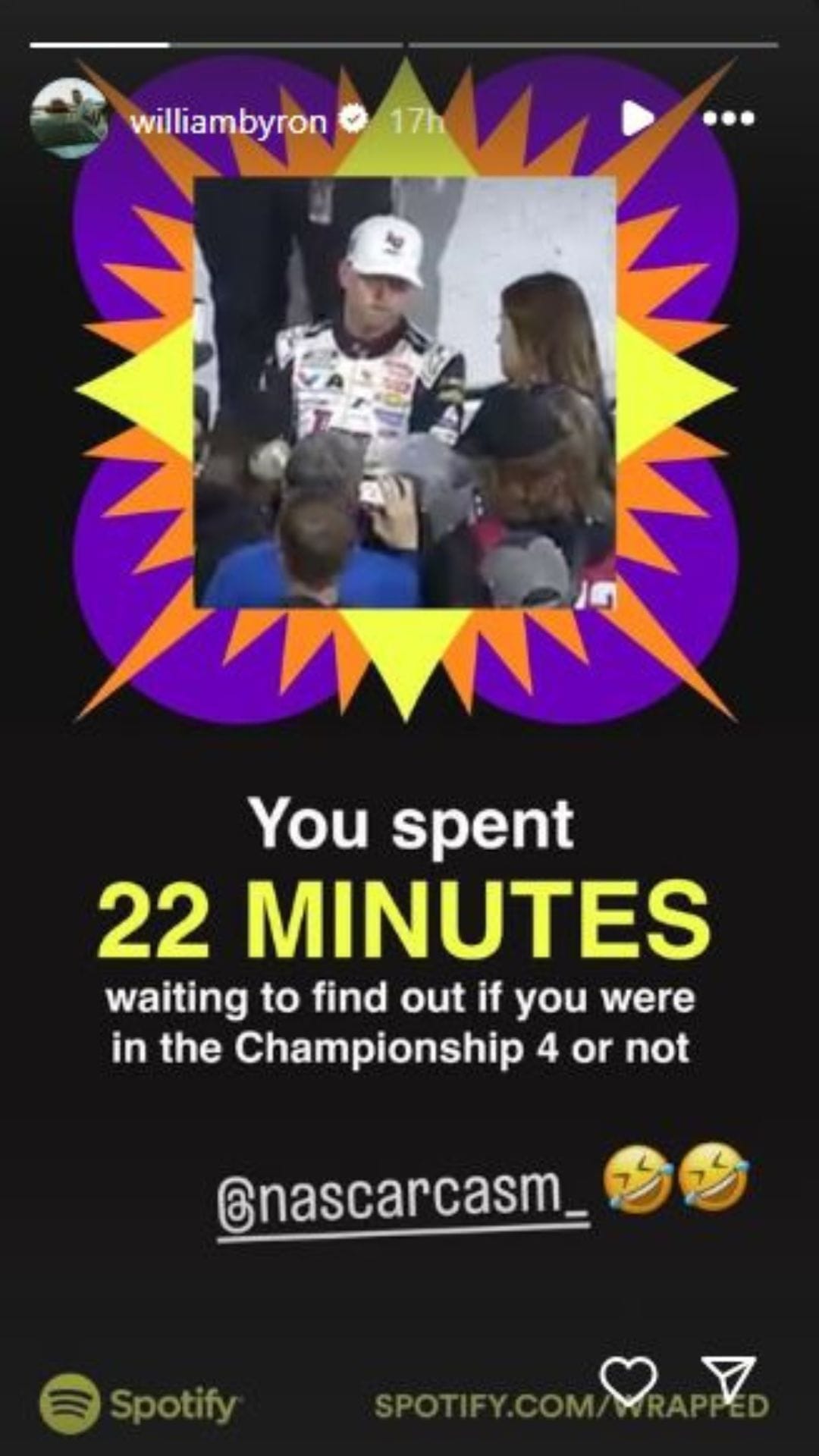 "You spent 22 minutes waiting to find out if you were in the ...